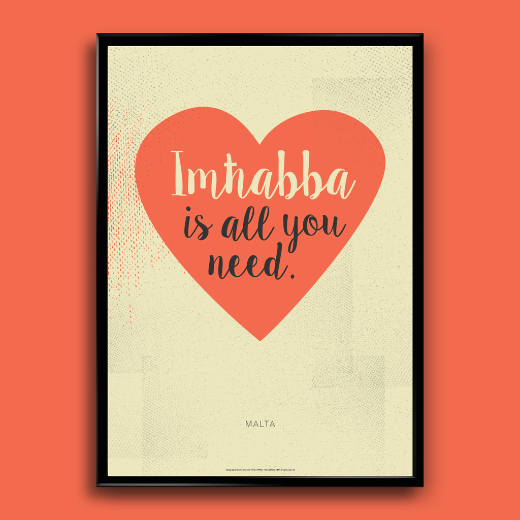 Imhabba is all you need Poster | Souvenirs That Don't Suck